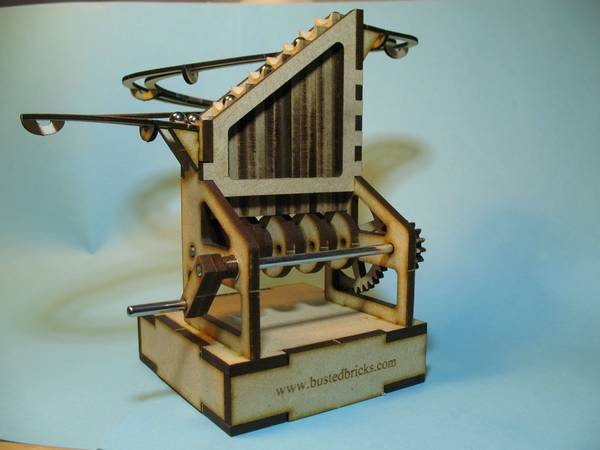 DIY laser-cut desktop Marble Machine - Boing Boing